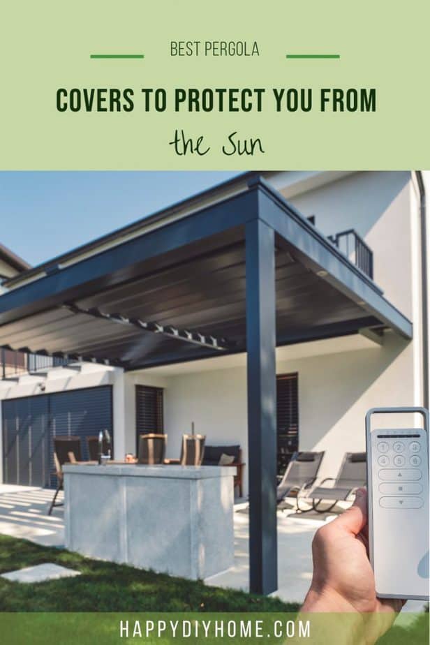Best Pergola Covers to Protect You From the Sun - Happy DIY Home
