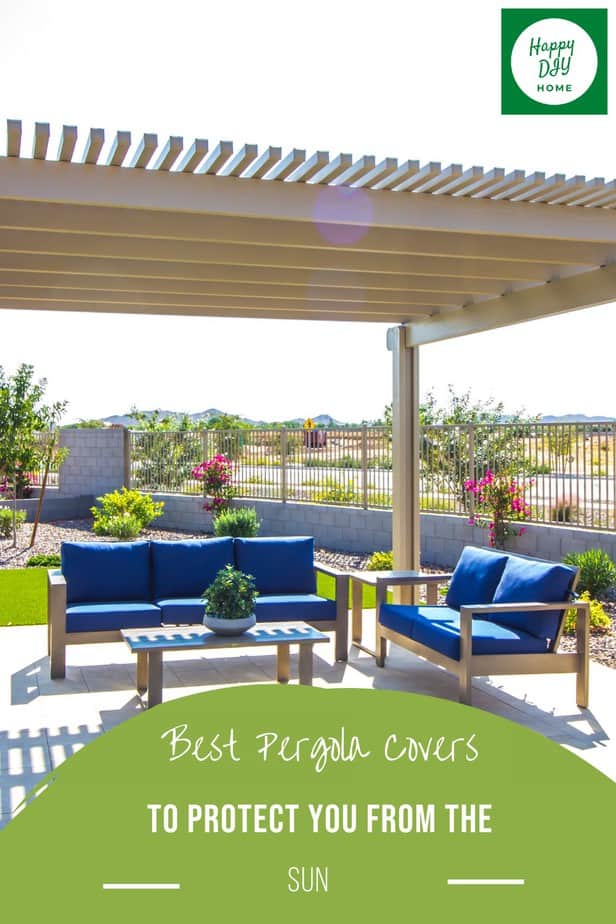 Best Pergola Covers to Protect You From the Sun - Happy DIY Home